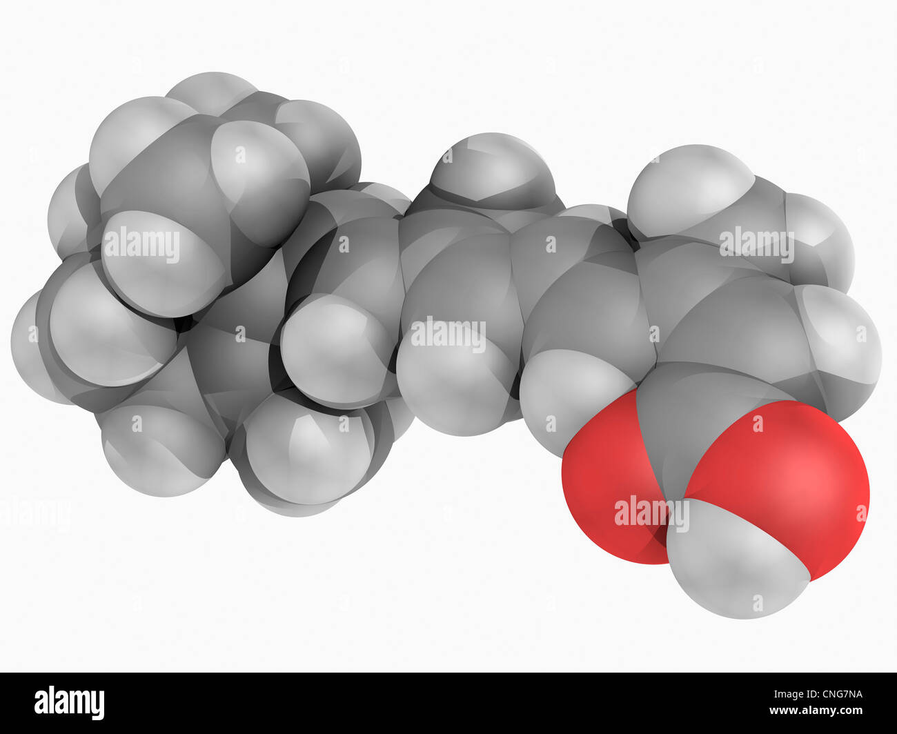 Isotretinoin drug molecule Stock Photo - Alamy
