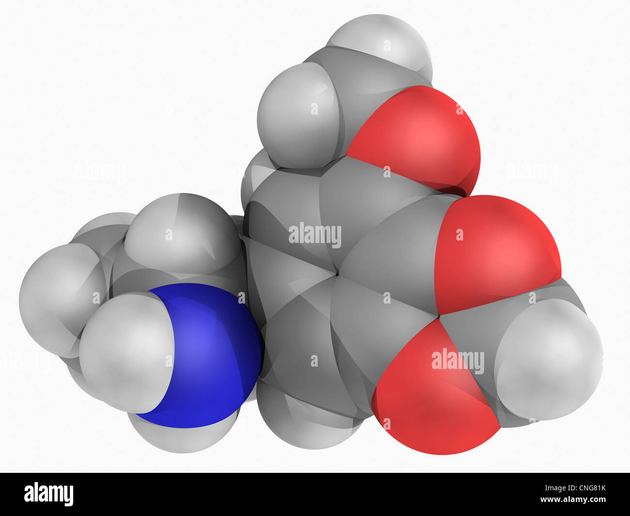 MMDA drug molecule Stock Photo - Alamy