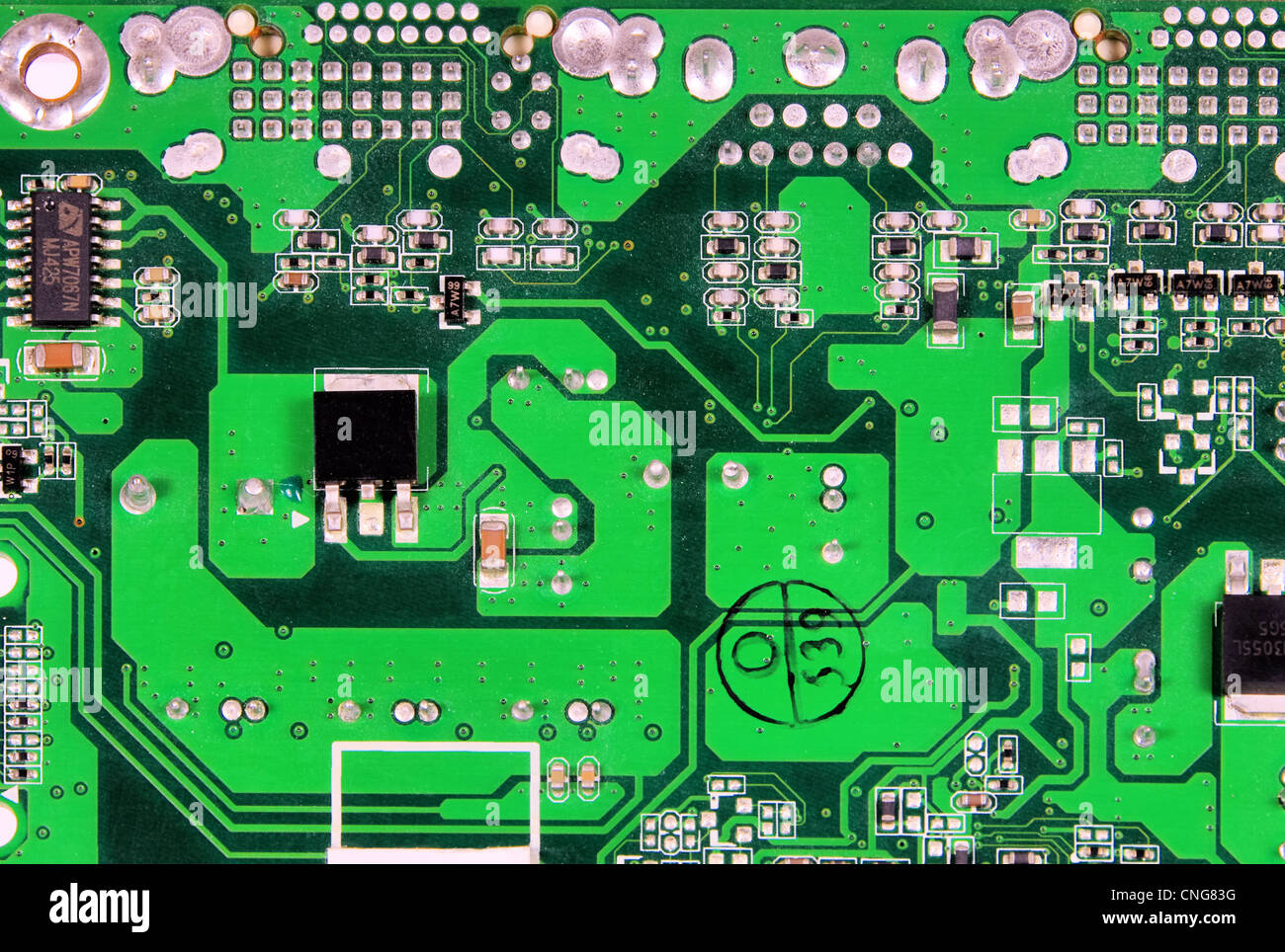 Platine - computer board 01 Stock Photo - Alamy