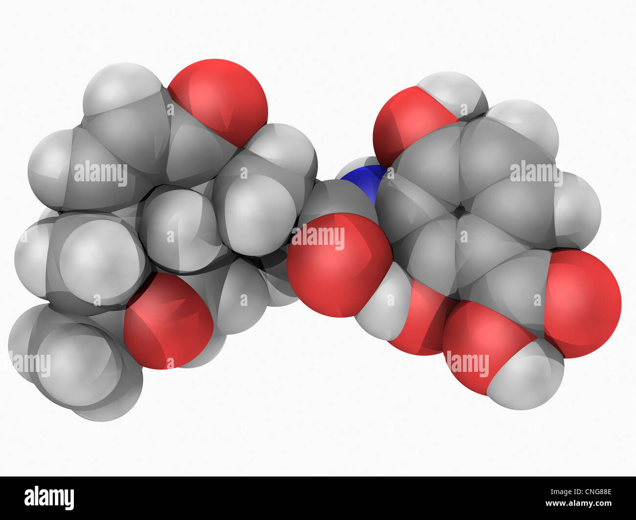 Platensimycin drug molecule Stock Photo - Alamy