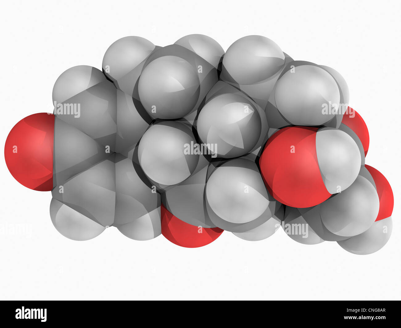 Prednisone drug molecule Stock Photo - Alamy