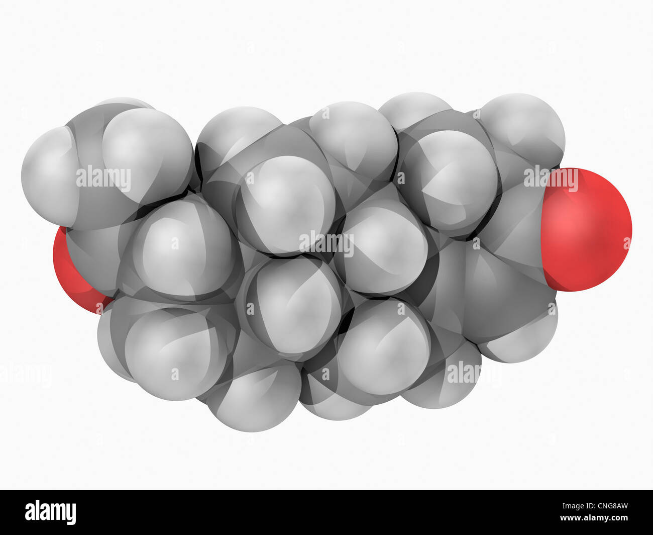 Progesterone hormone molecule Stock Photo - Alamy