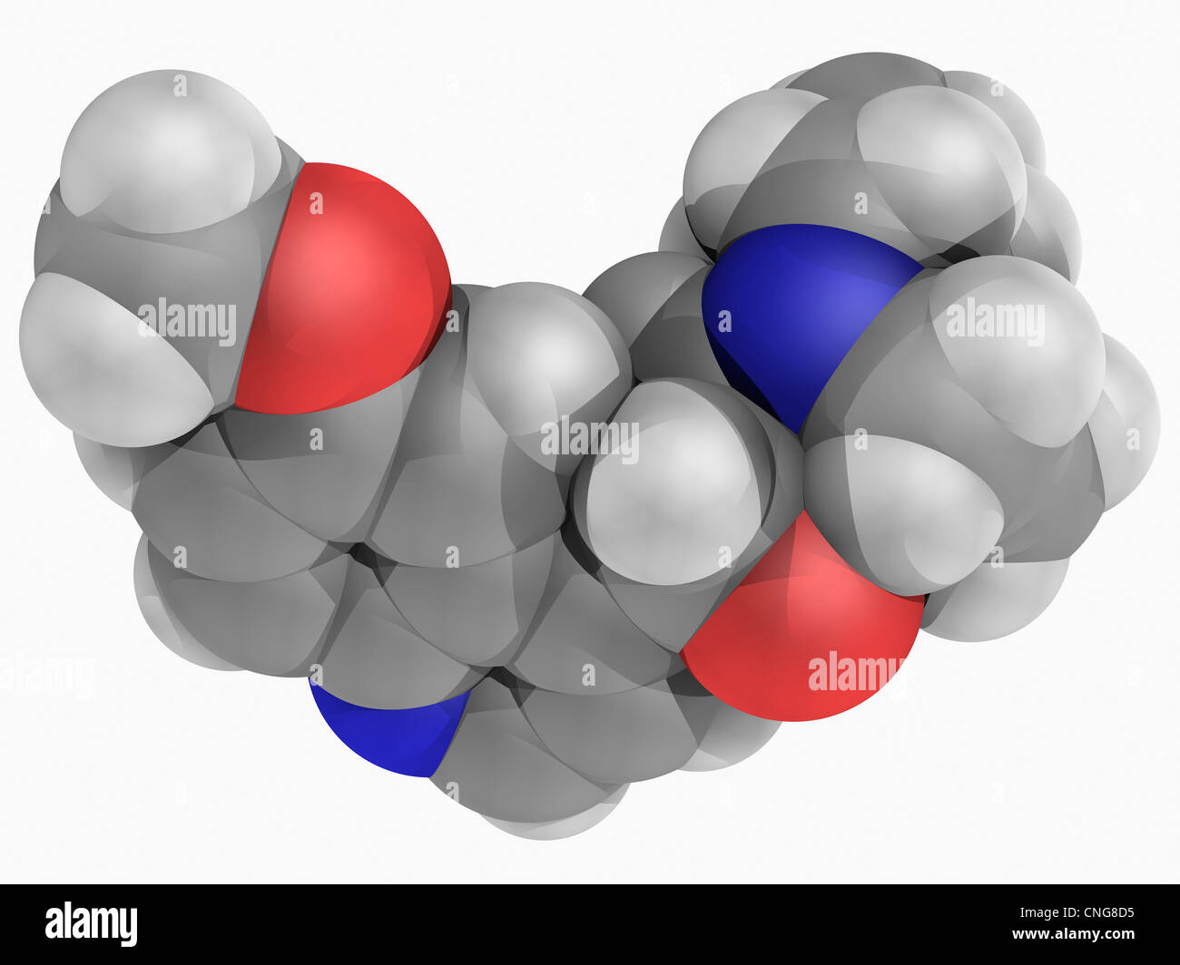 Quinine drug molecule Stock Photo - Alamy