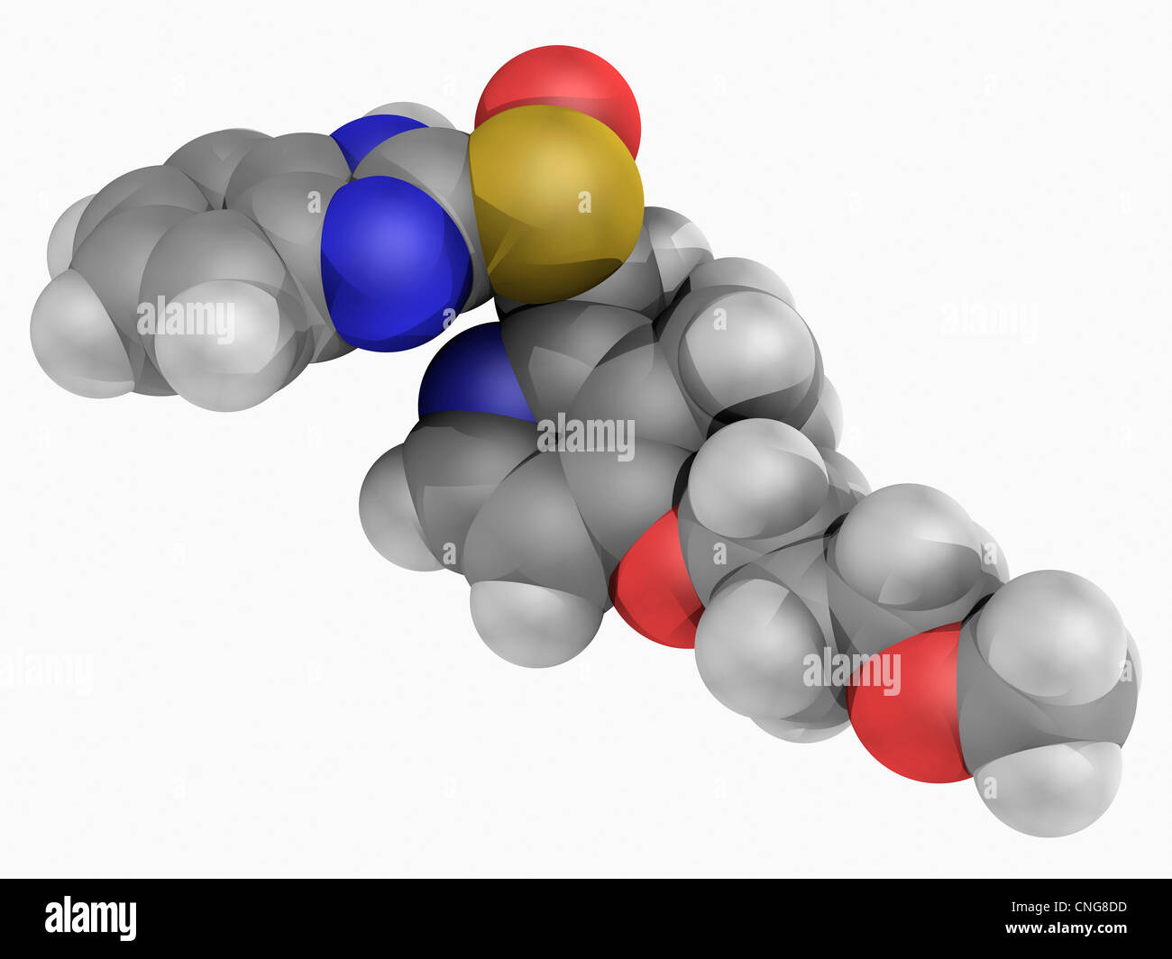 Rabeprazole drug molecule Stock Photo - Alamy