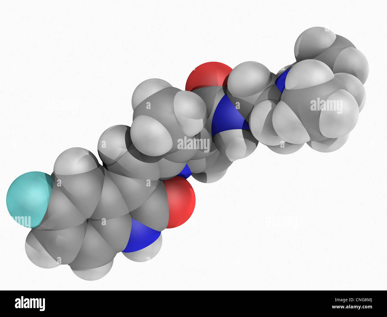 Tyrosine molecule hi-res stock photography and images - Alamy