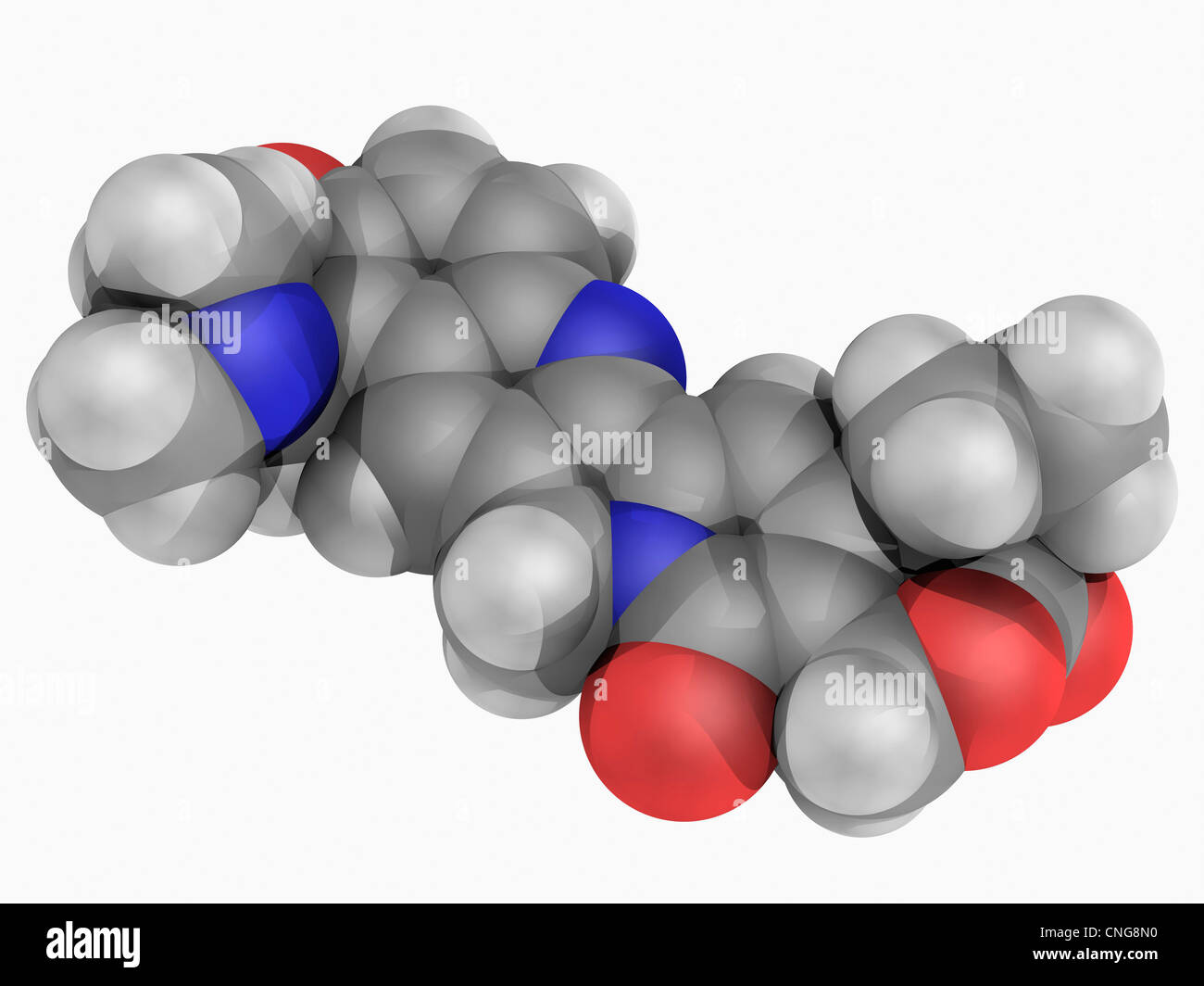Topotecan drug molecule Stock Photo - Alamy