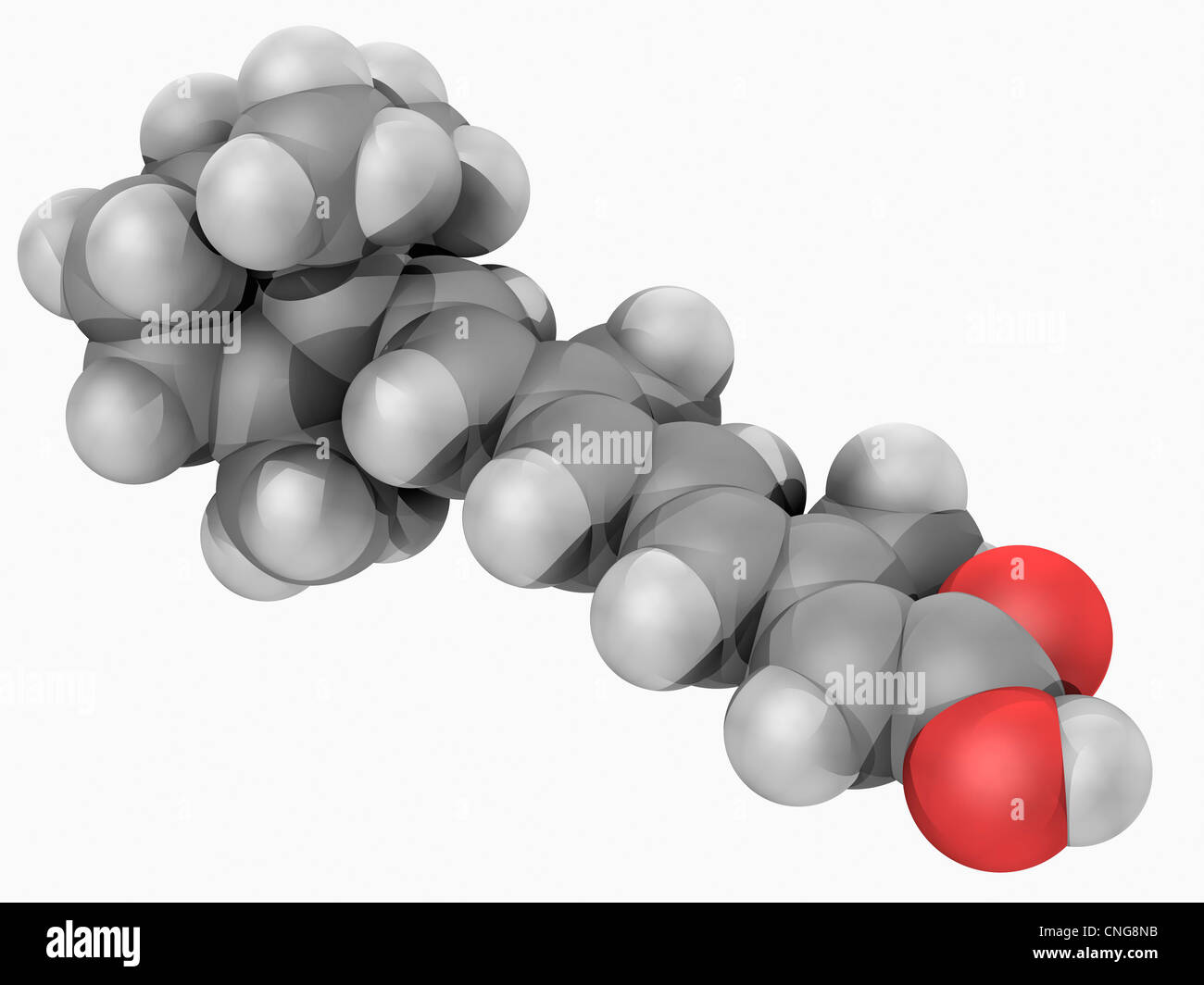 Tretinoin drug molecule Stock Photo - Alamy