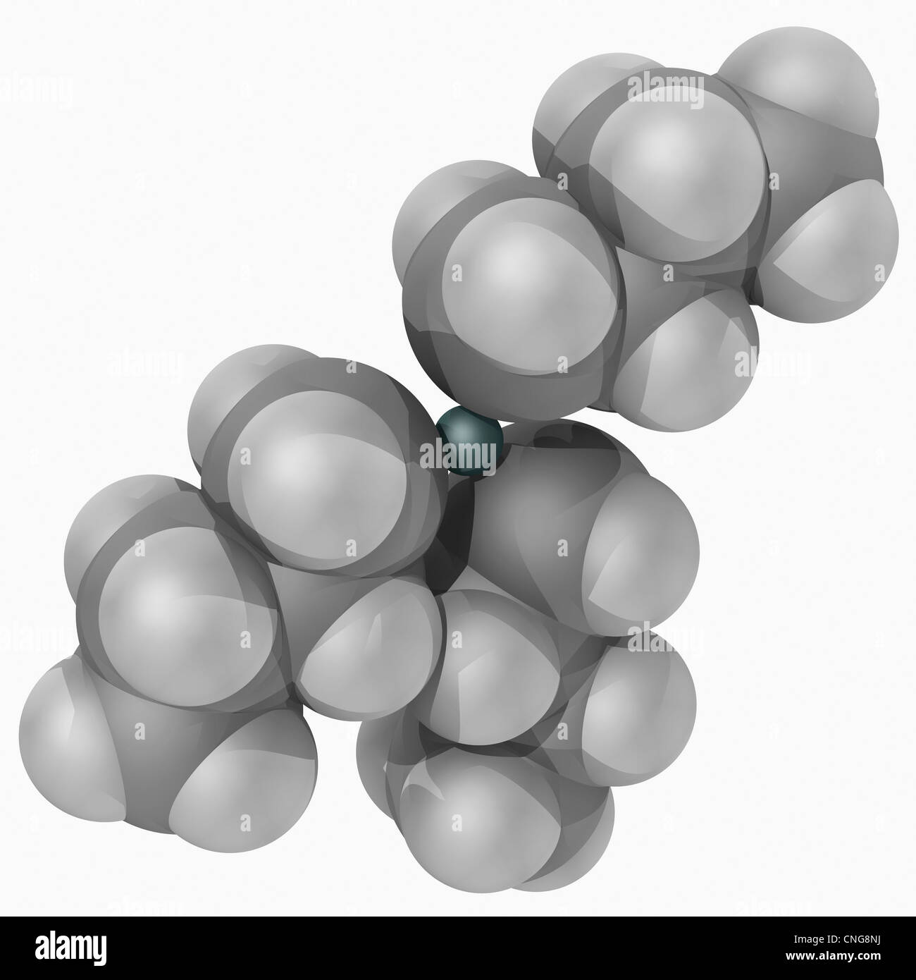 Tributyltin hydride molecule hi-res stock photography and images - Alamy