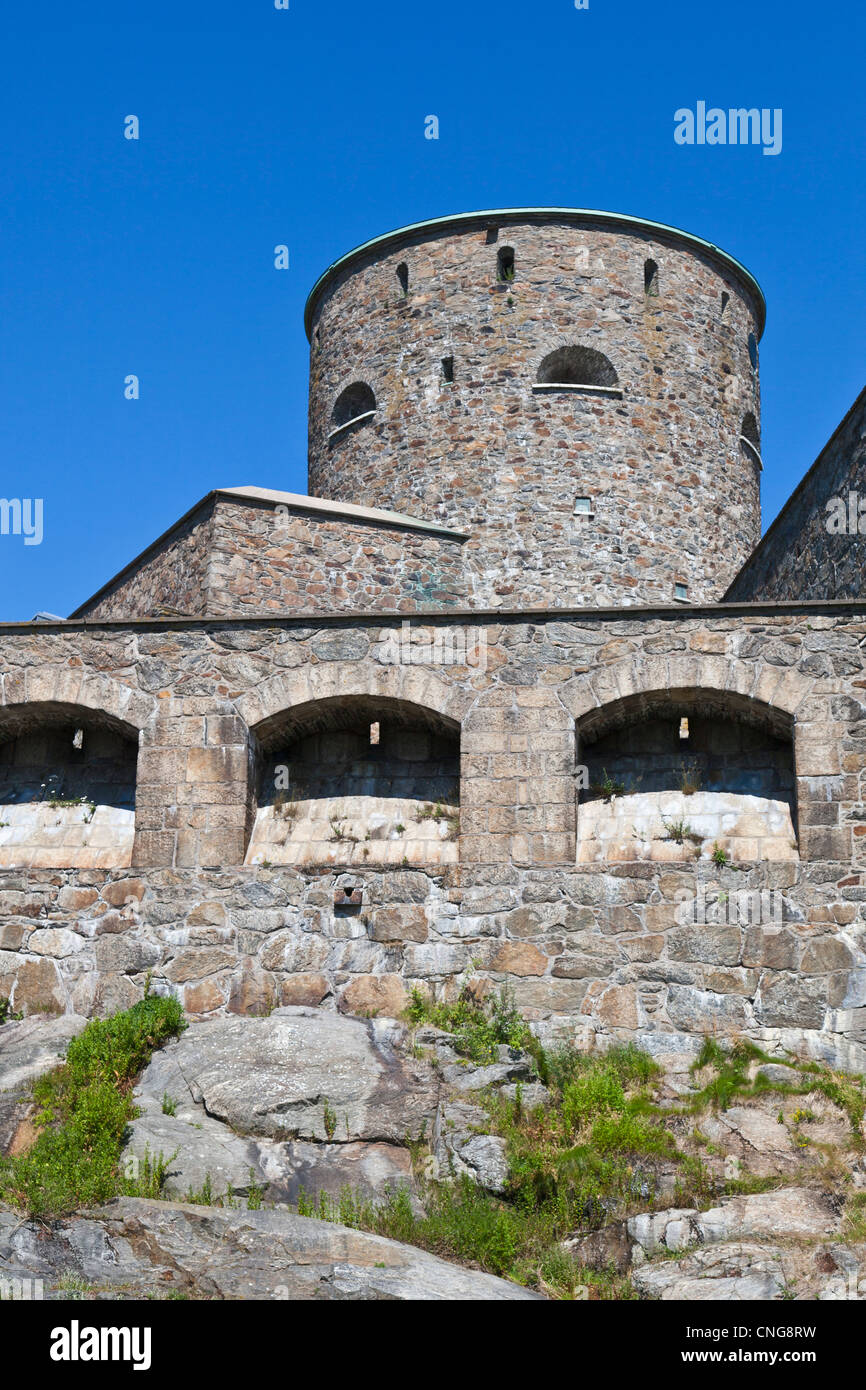 Fortress built into rock wall hi-res stock photography and images - Alamy