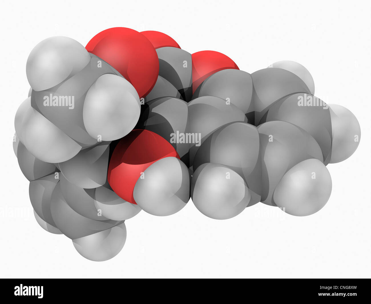 Warfarin drug molecule Stock Photo - Alamy