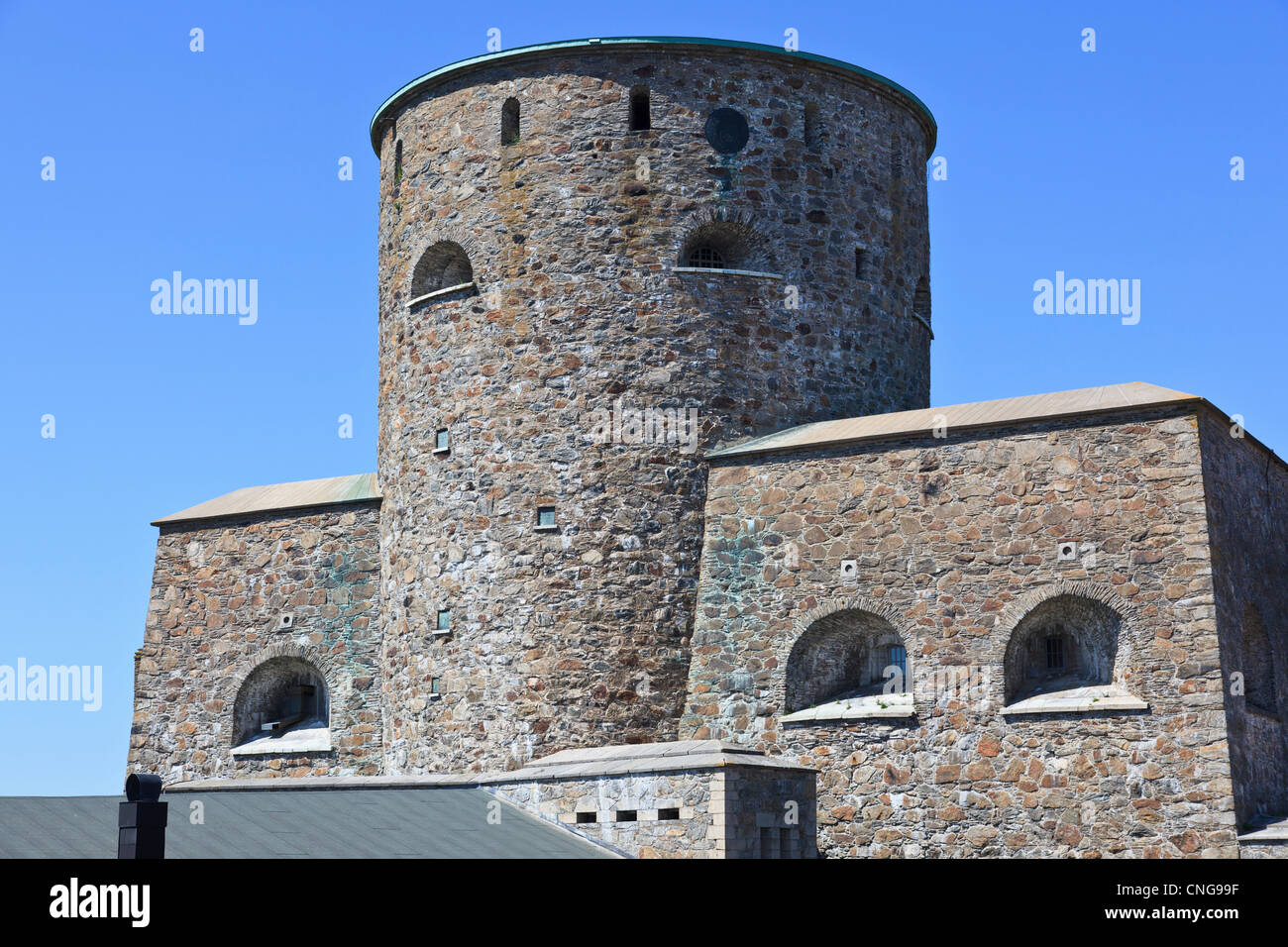 The fortress of Marstrand in Sweden Stock Photo - Alamy