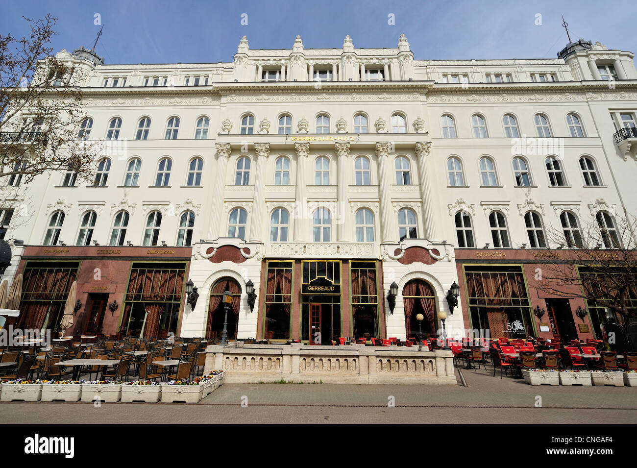Café Gerbeaud, Budapest, Hungary Stock Photo - Alamy