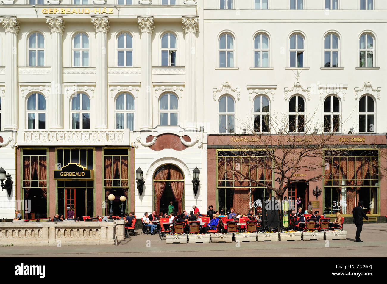 Europe hungary budapest cafe gerbeaud hi-res stock photography and ...