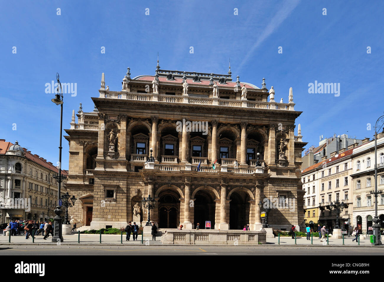Hungarian State Opera, Budapest, Hungary Stock Photo - Alamy