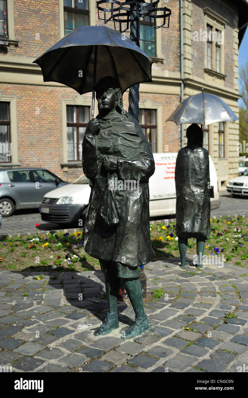 Imre Varga Sculpture, Fo Ter, Obuda, Budapest, Hungary Stock Photo - Alamy
