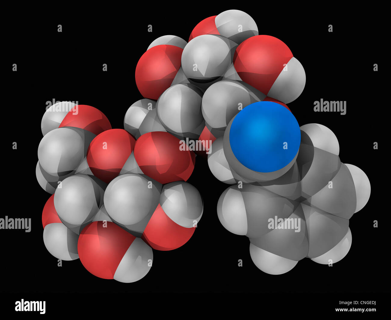 Amygdalin molecular hi-res stock photography and images - Alamy