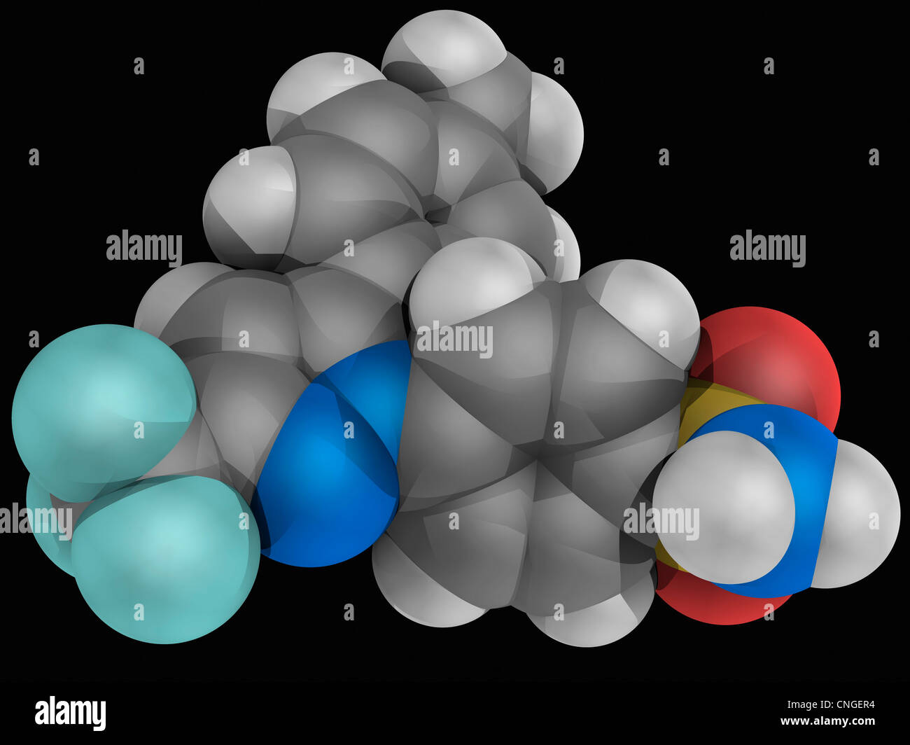 Celecoxib drug molecule Stock Photo - Alamy