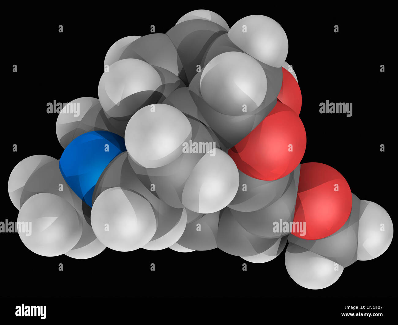 Codeine drug molecule Stock Photo - Alamy