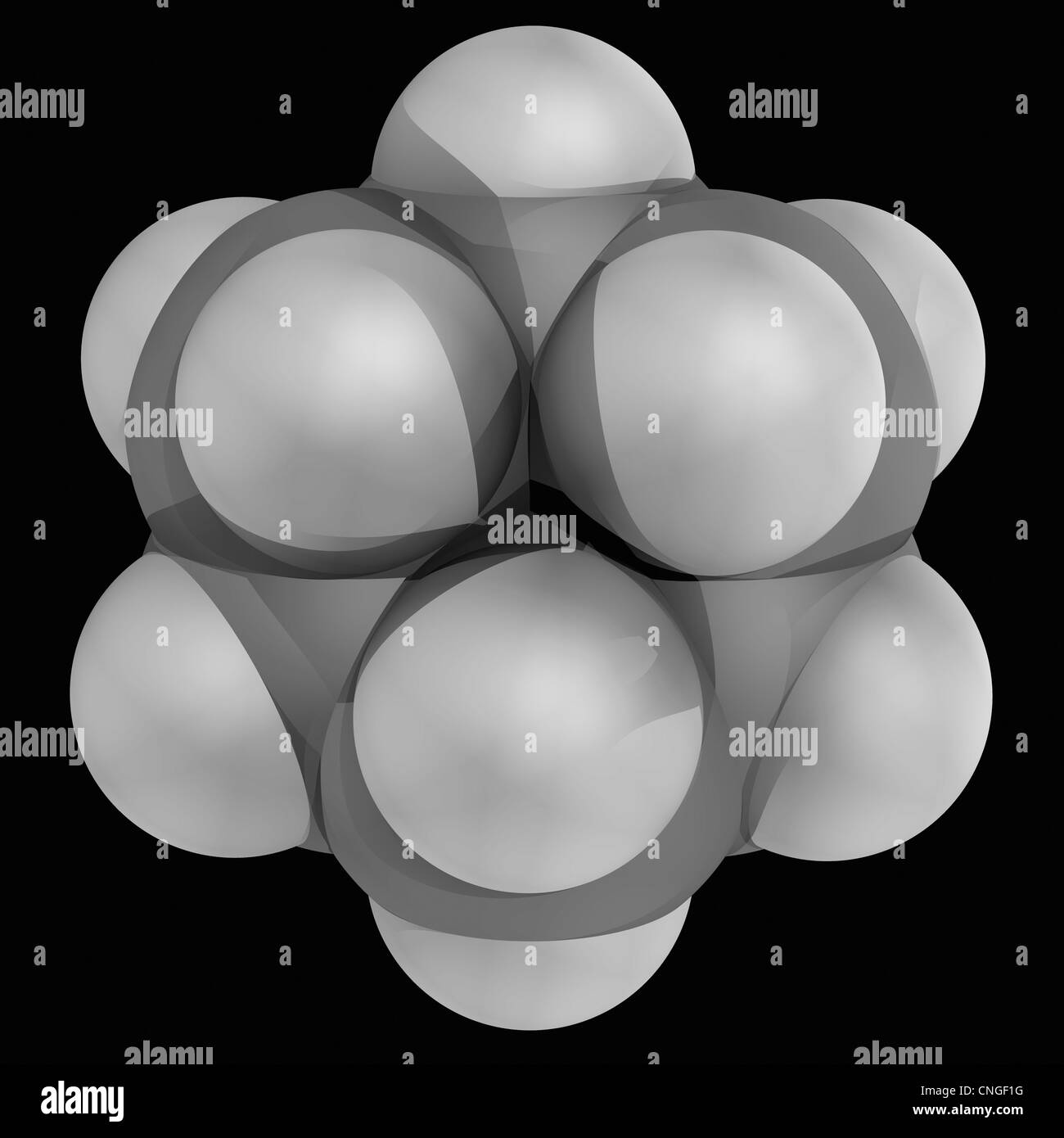 Cyclohexane molecular hi-res stock photography and images - Alamy