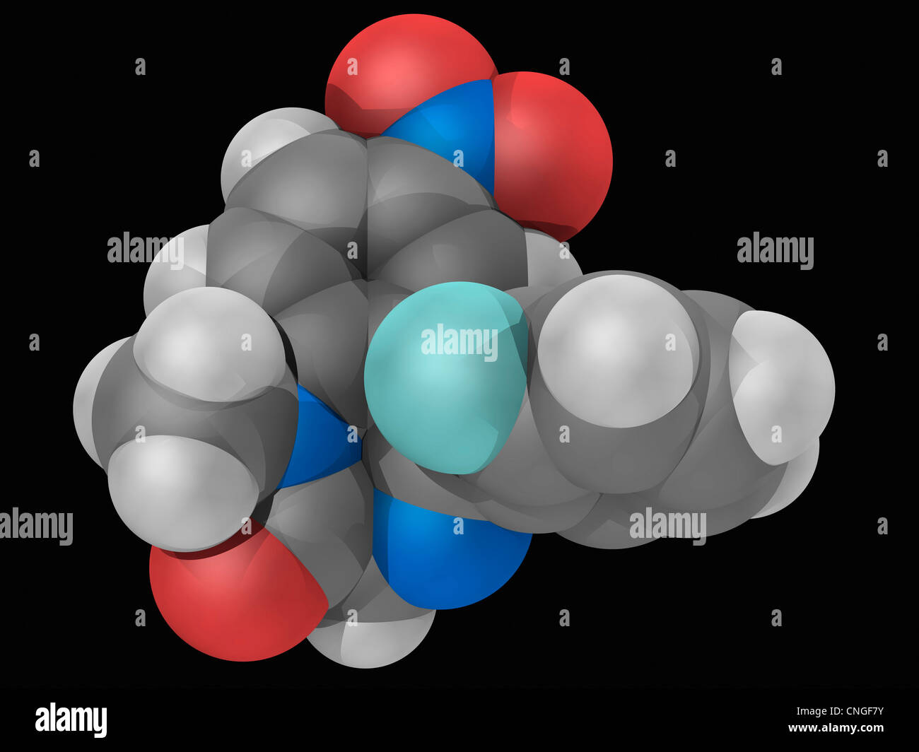 Rohypnol drug molecule Stock Photo - Alamy