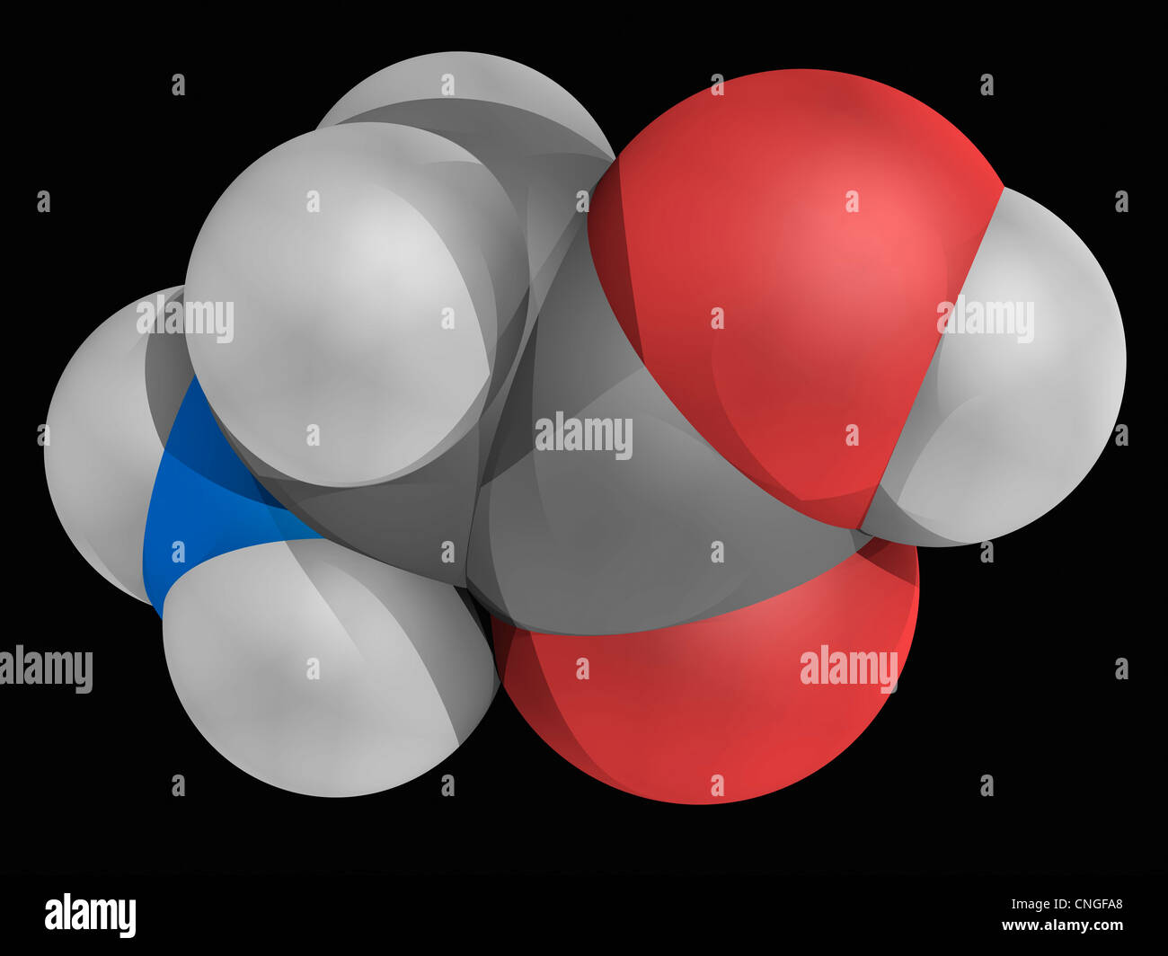 Amino acid glycine molecular structure hi-res stock photography and ...