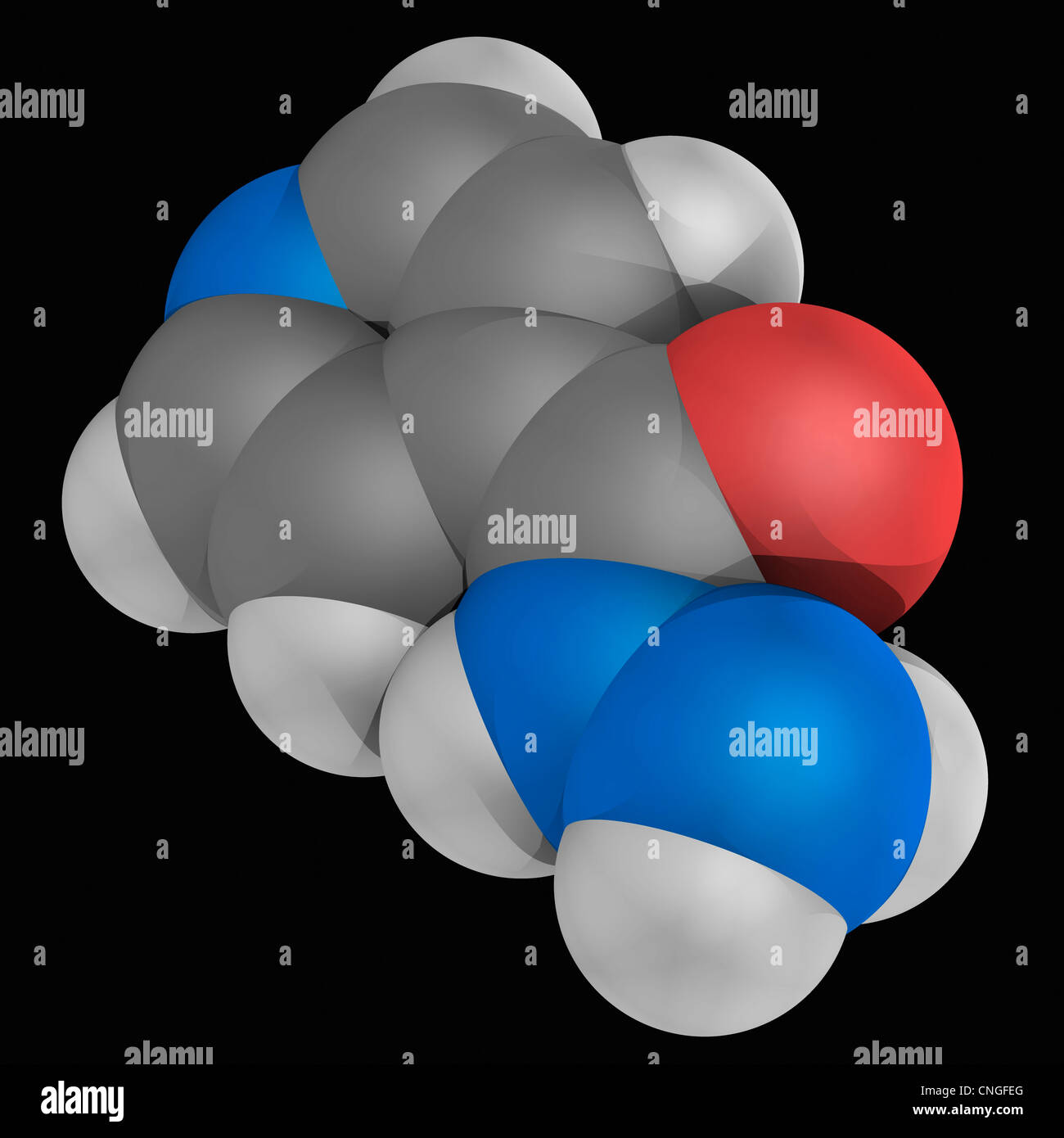 Isoniazid drug molecule Stock Photo - Alamy