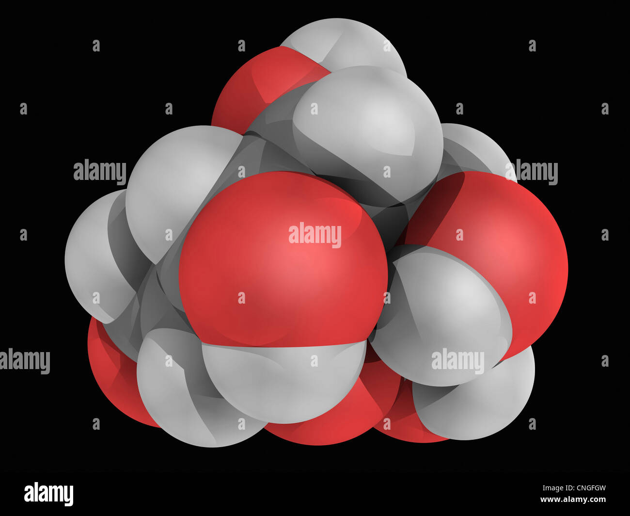 l-glucose-molecule-stock-photo-alamy
