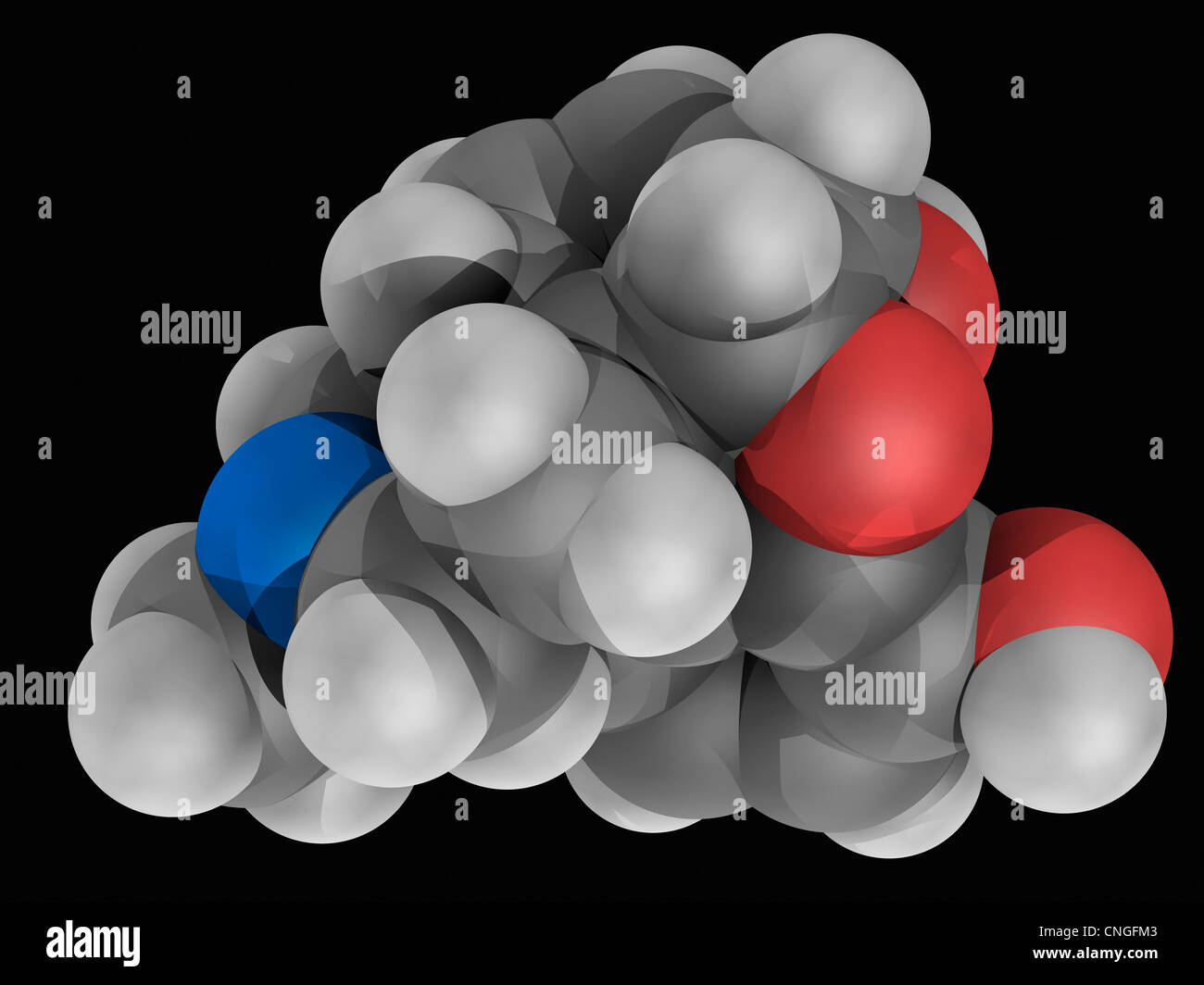 Morphine drug molecule Stock Photo - Alamy