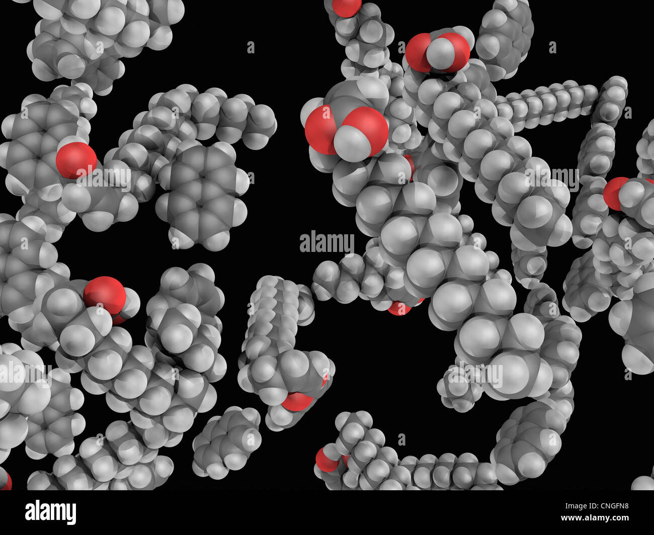 Napalm B molecule Stock Photo - Alamy