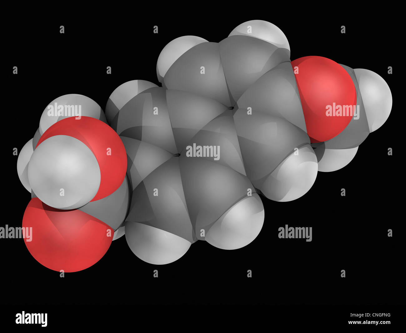 Naproxen drug molecule Stock Photo - Alamy