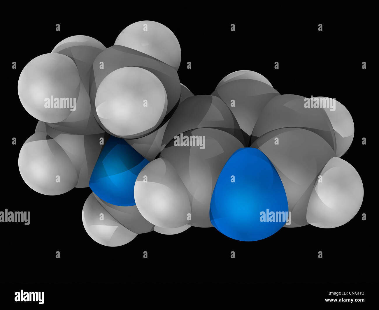 Nicotine molecule hi-res stock photography and images - Alamy