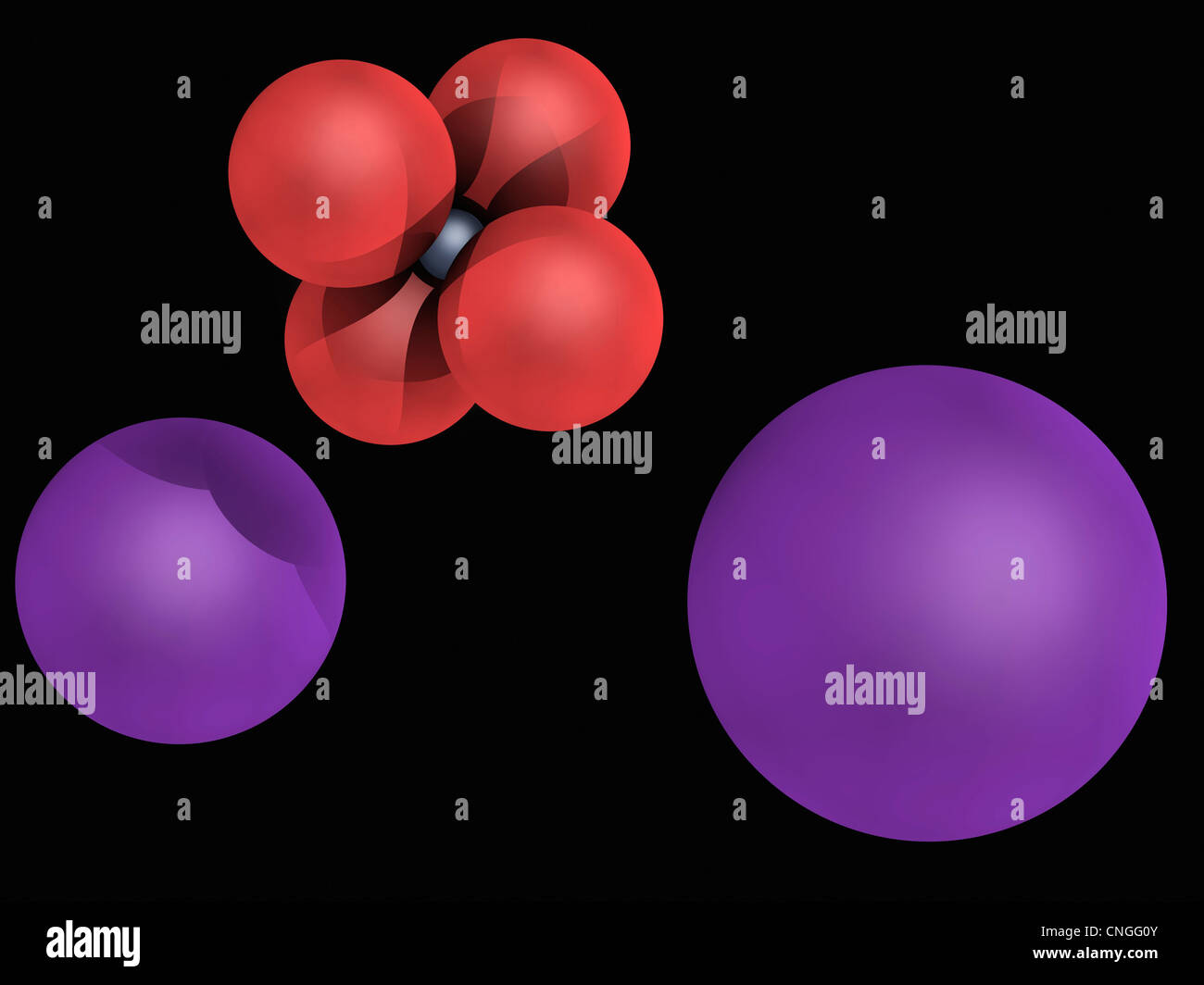 Potassium Atom 3d Model Project