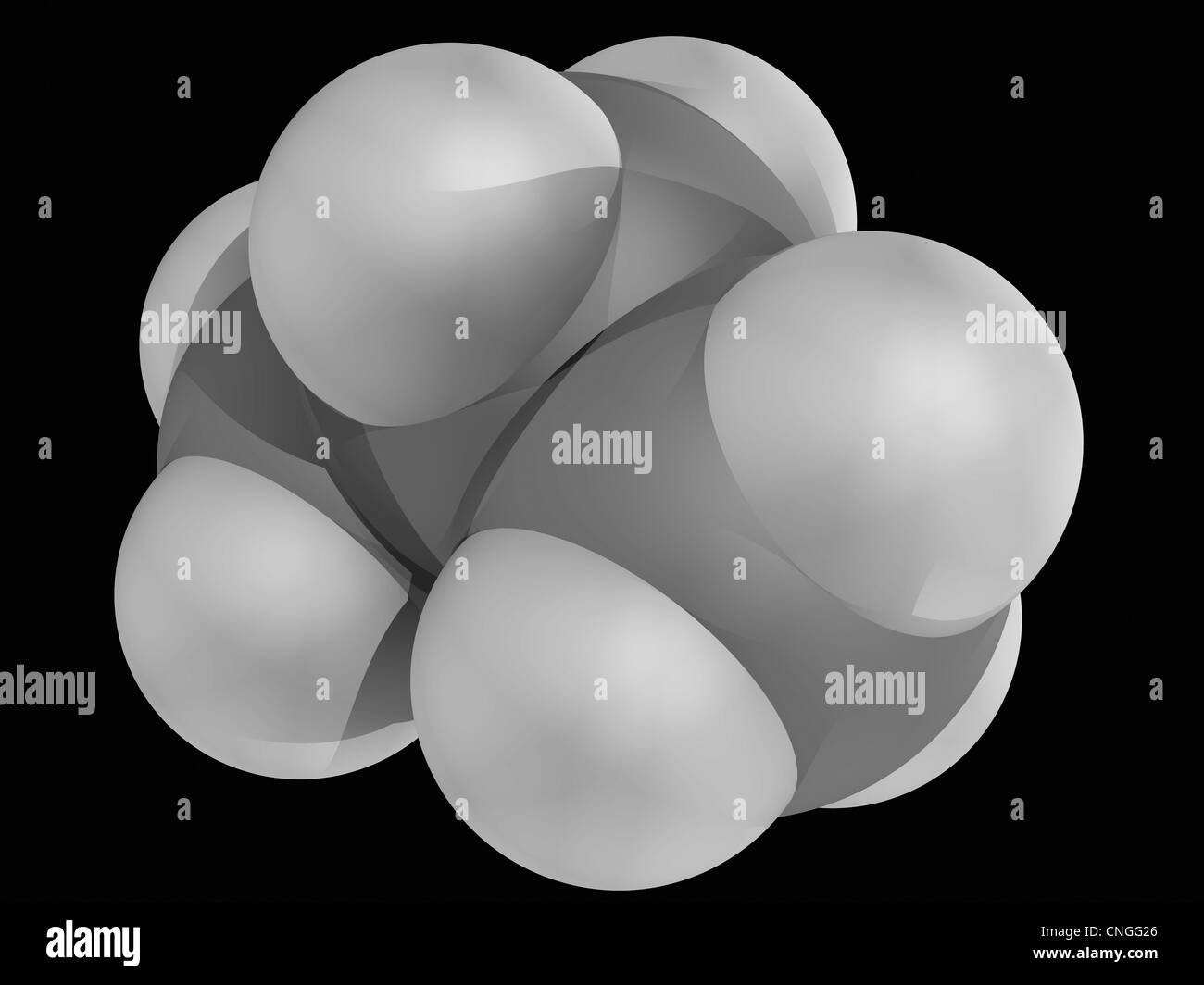 Propane molecule Black and White Stock Photos & Images - Alamy