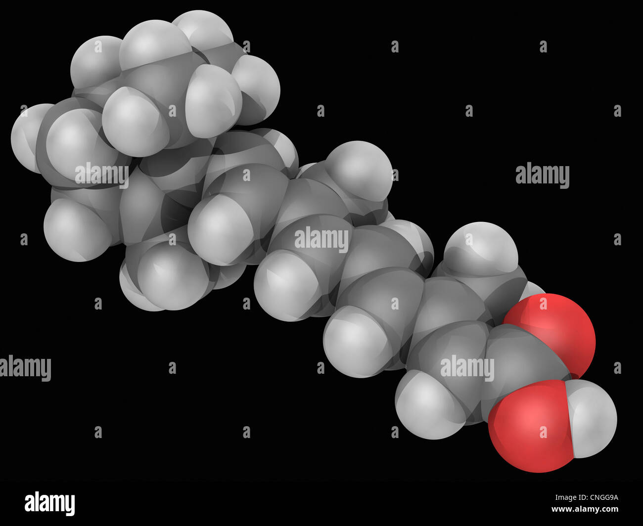 Tretinoin drug molecule Stock Photo - Alamy