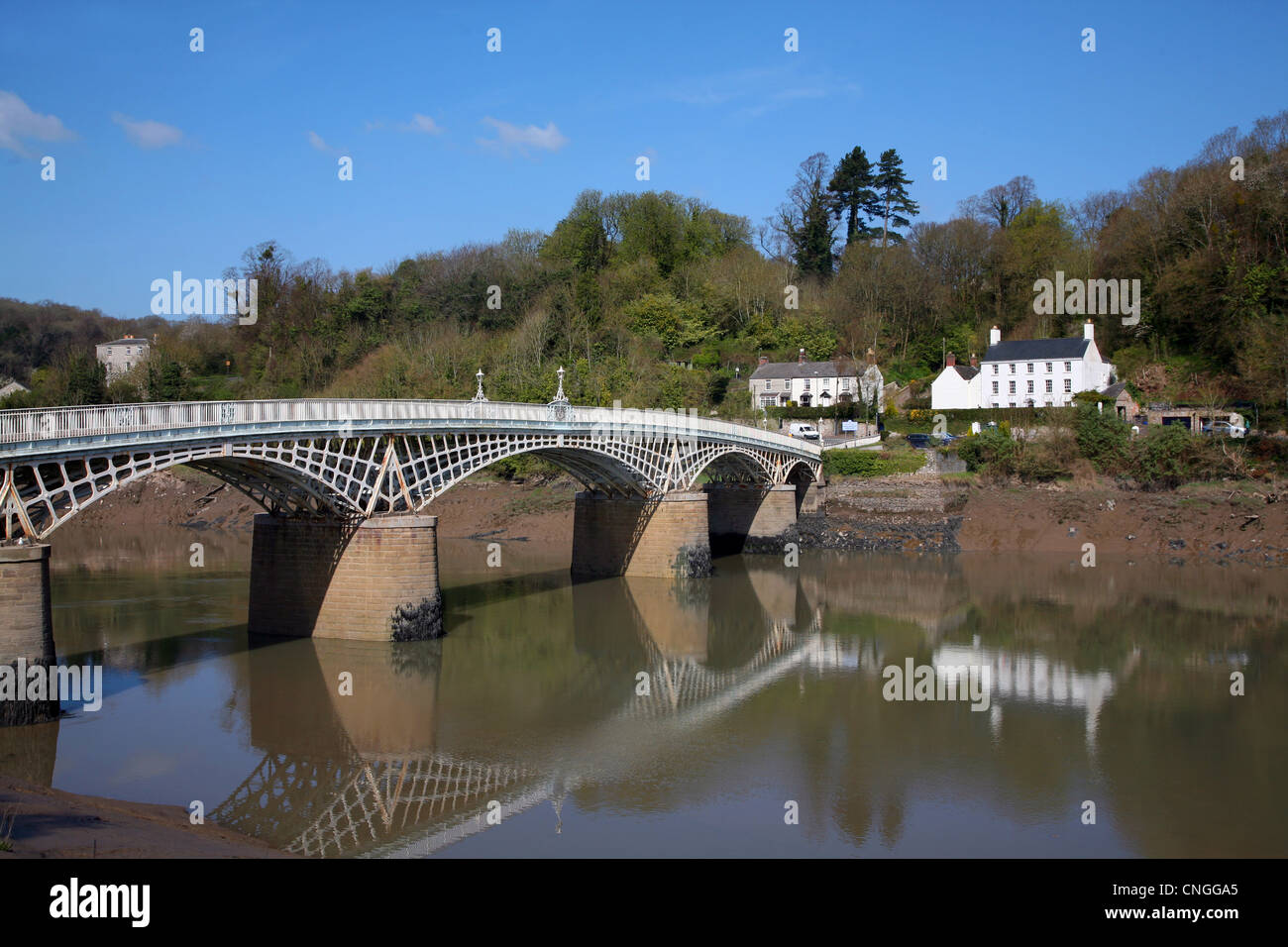 River Wye Cast Iron Bridge High Resolution Stock Photography and Images ...