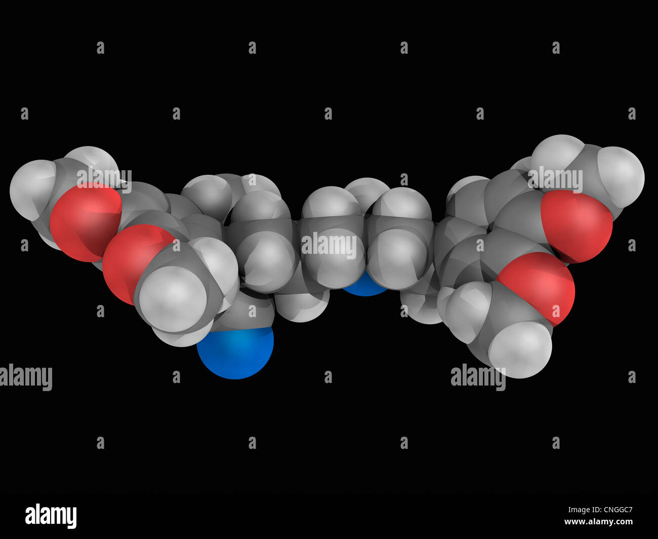 Verapamil drug molecule Stock Photo - Alamy