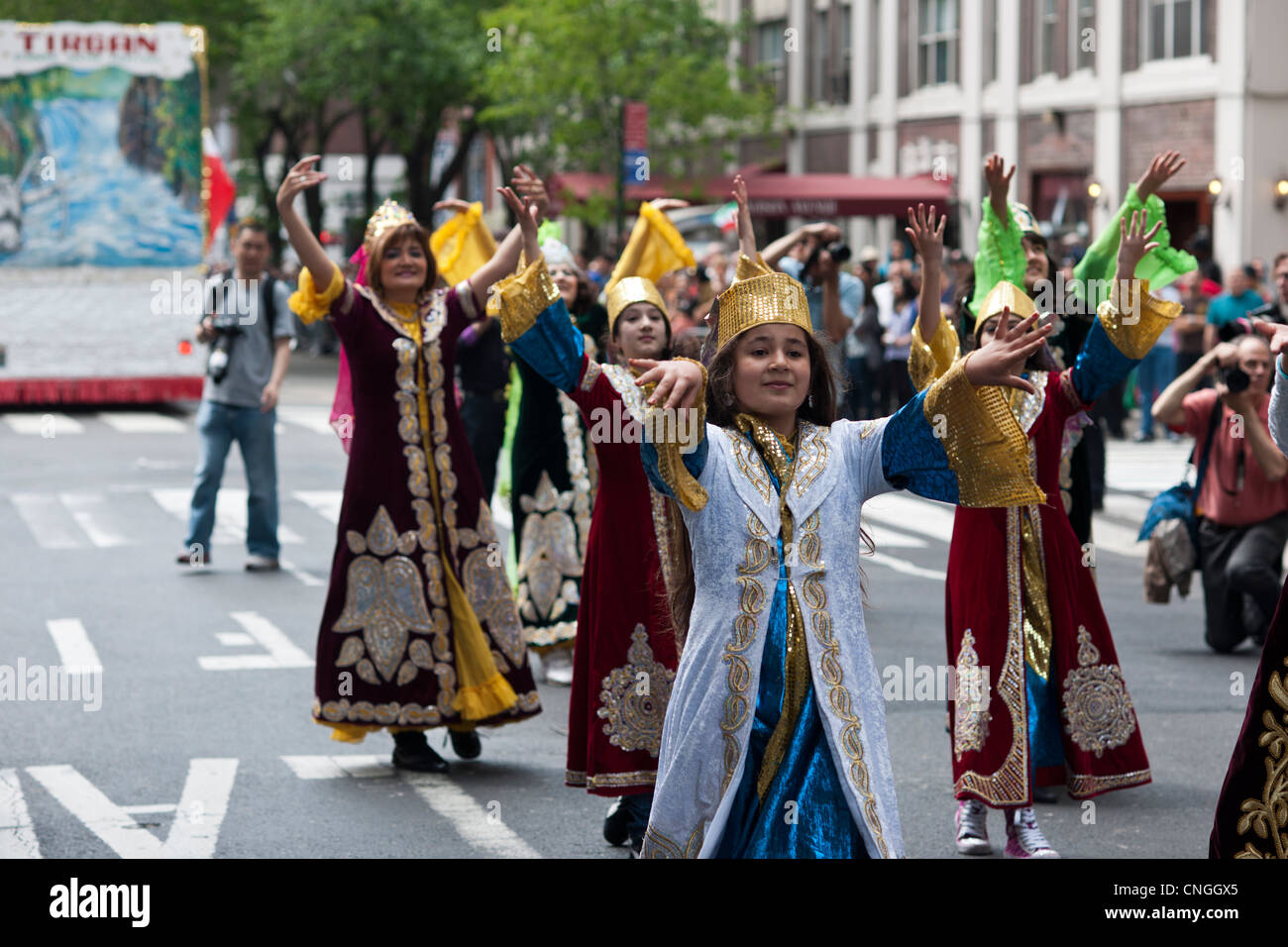 9th annual Persian Parade on Madison Ave. in New York Stock Photo - Alamy