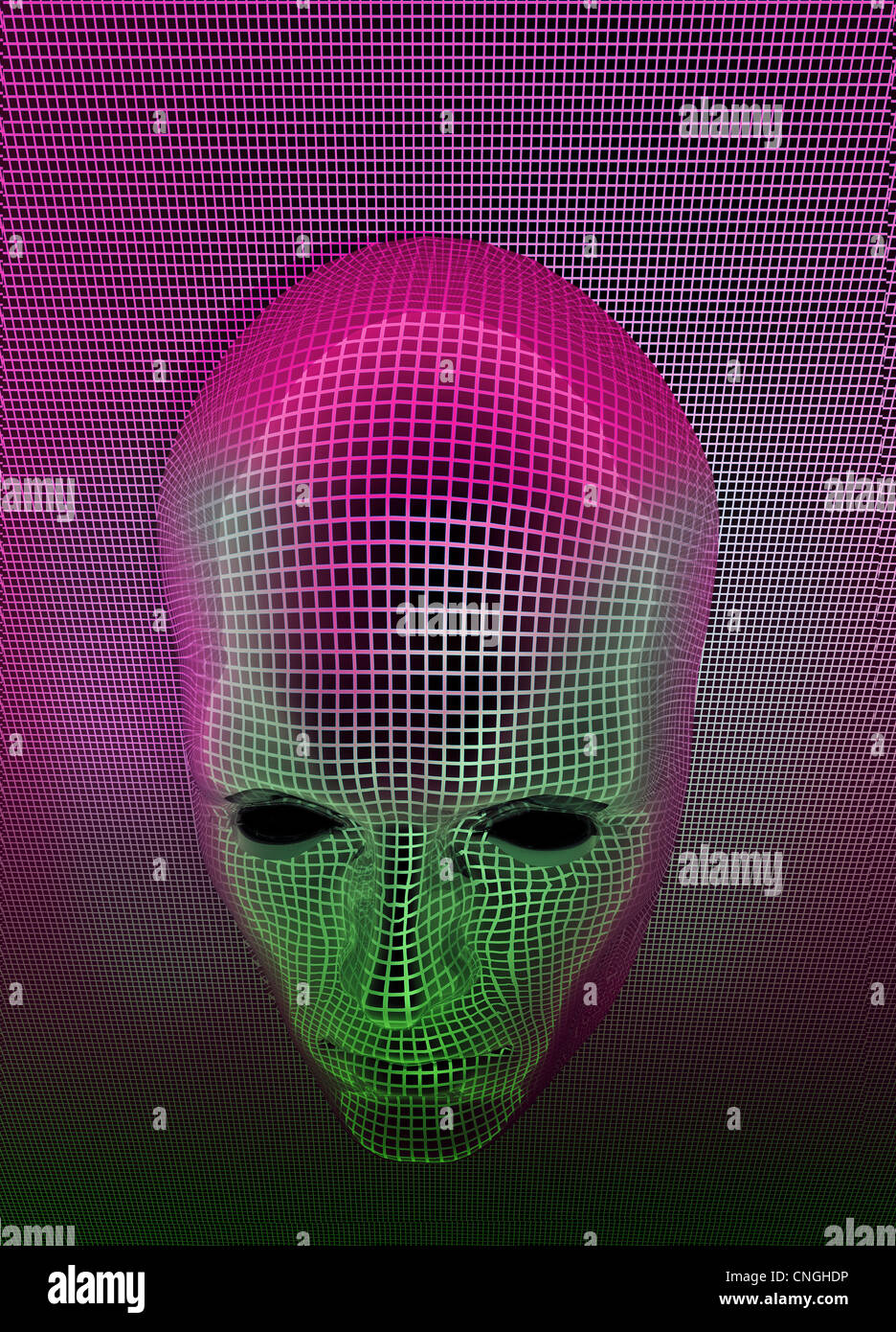 Artificial intelligence artwork Stock Photo - Alamy
