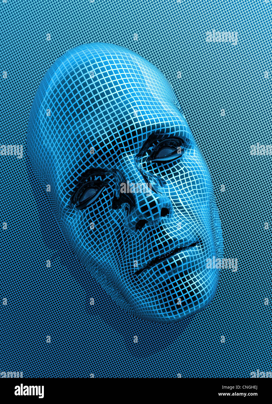 Artificial intelligence artwork Stock Photo - Alamy