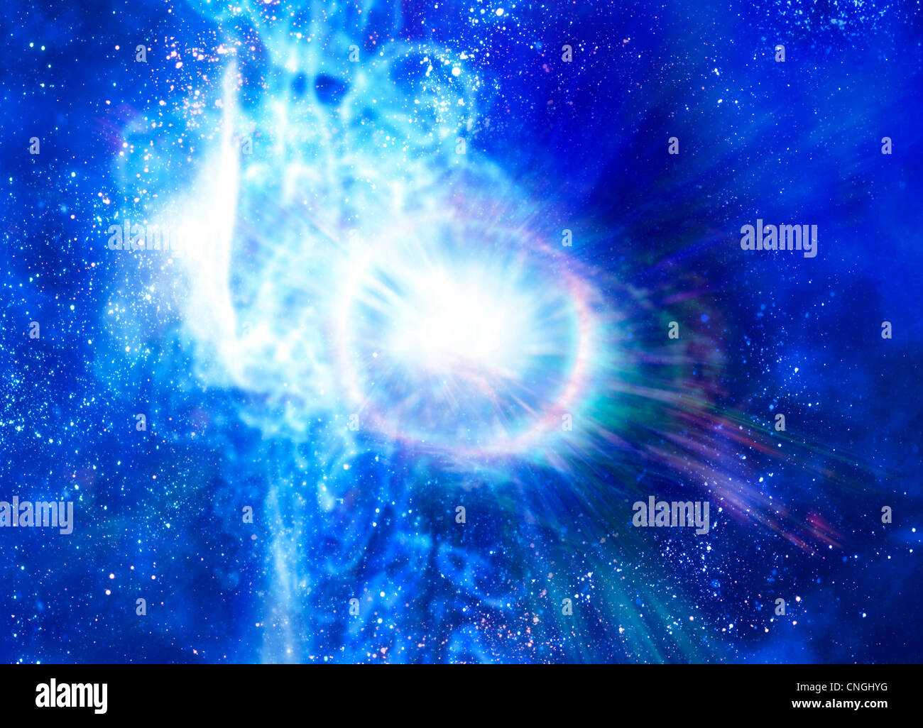 Big bang theory science hi-res stock photography and images - Alamy