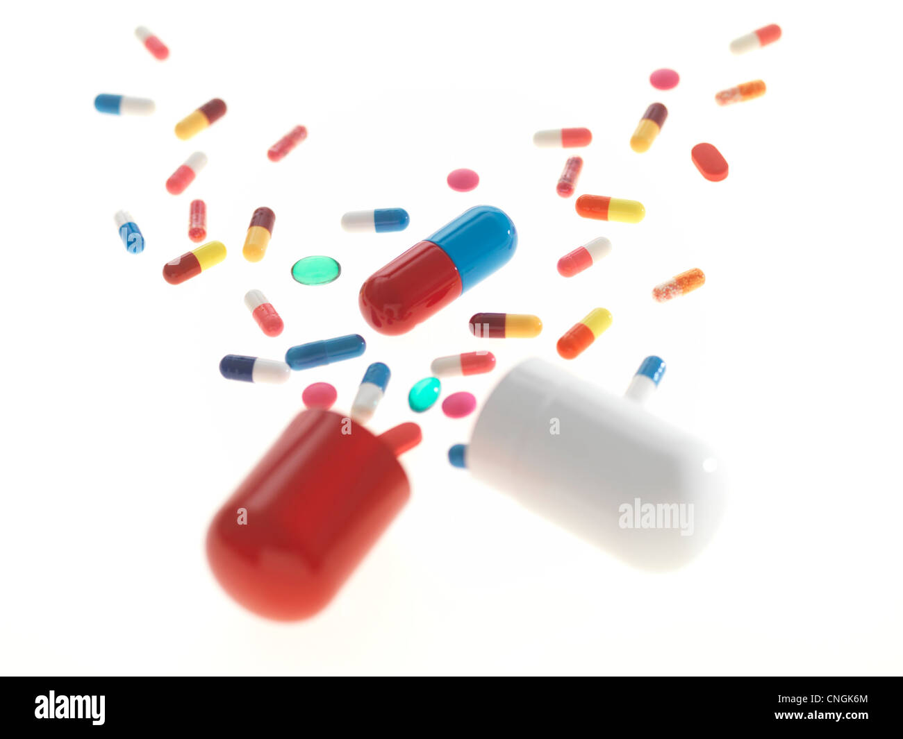 Big pills Cut Out Stock Images & Pictures - Alamy