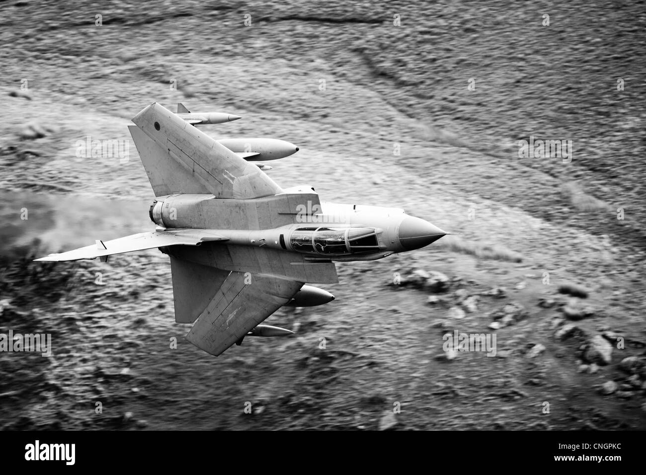 Tornado GR4 High Speed Pass in Wales, Cad West Stock Photo - Alamy