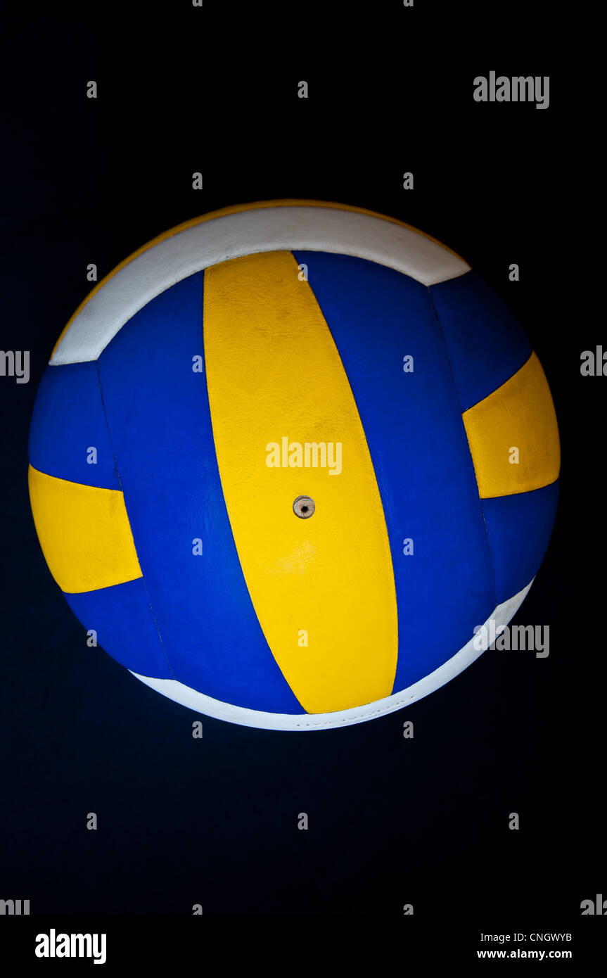 Volleyball ball on color background hi-res stock photography and images ...
