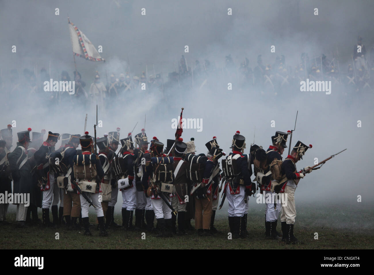 Battle of austerlitz uniform hi-res stock photography and images - Alamy