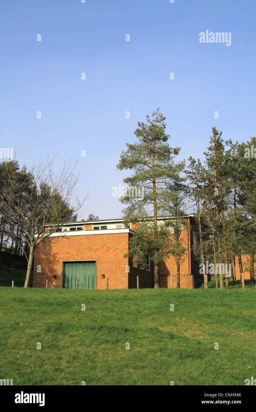 Trimpley Pumping Station at Trimpley Reservoir, Worcestershire, UK as ...