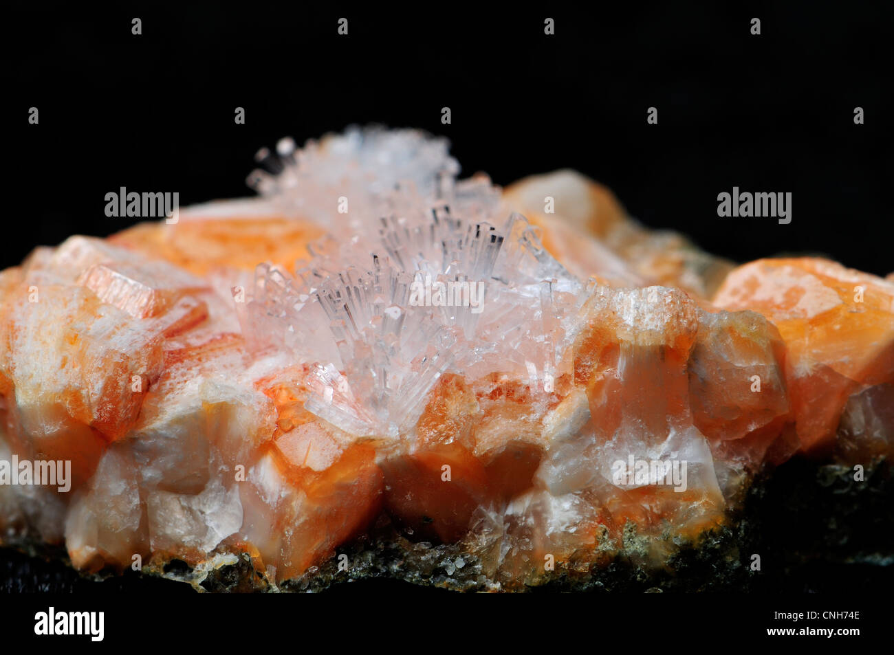 Gmelinite crystals hi-res stock photography and images - Alamy