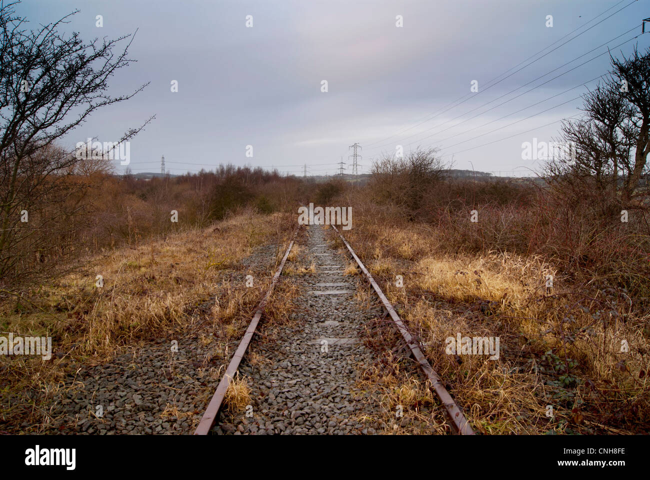 Abandoned railway line uk hi-res stock photography and images - Alamy