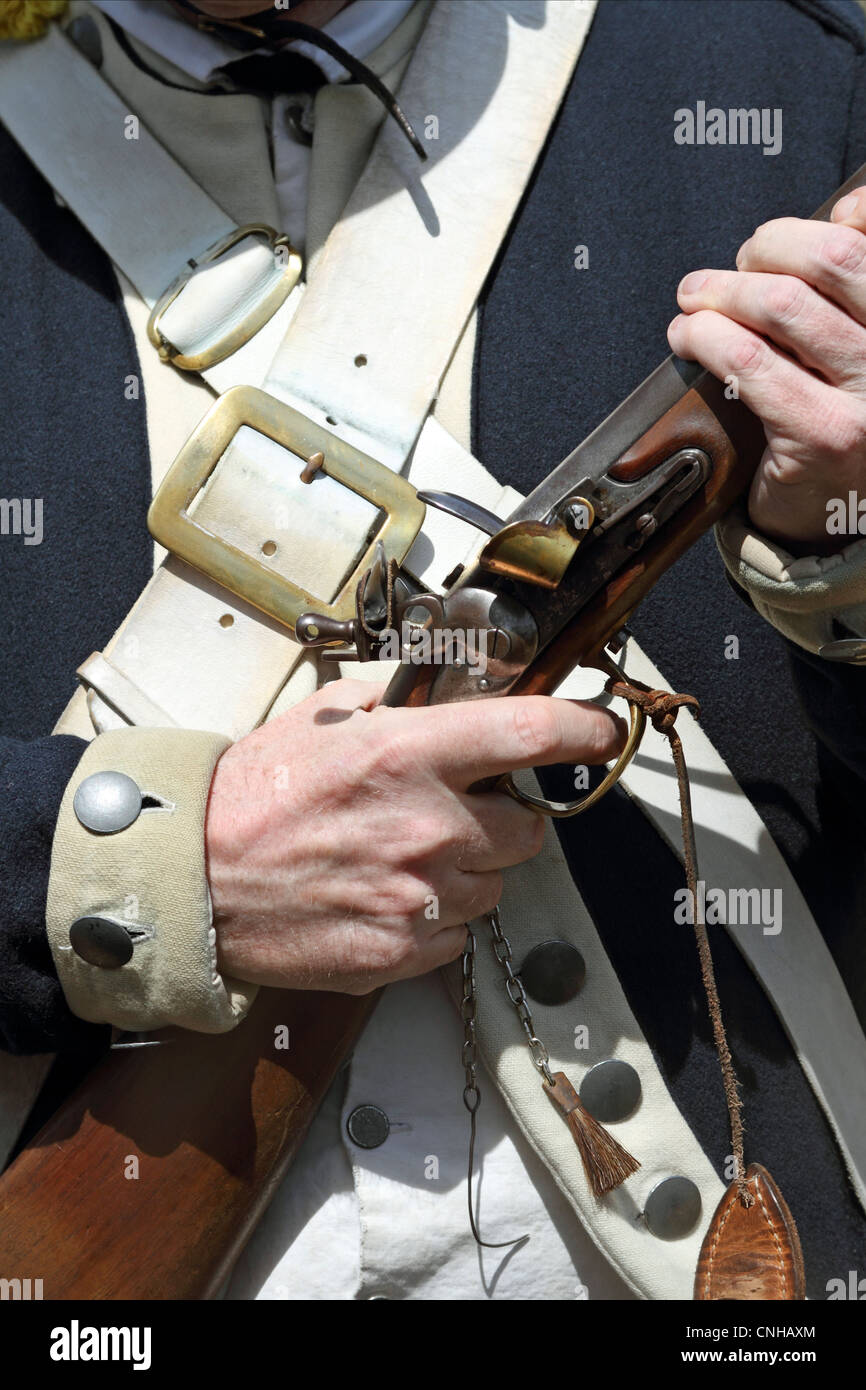 Musket drill revolutionary war hi-res stock photography and images - Alamy