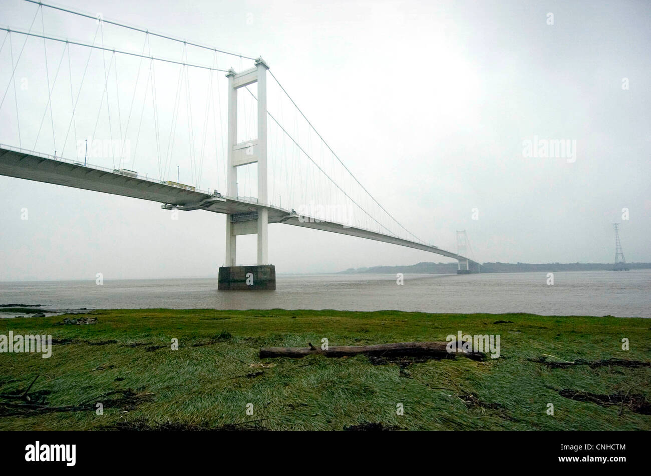 The old Severn Bridge near Caldicot, UK Stock Photo - Alamy
