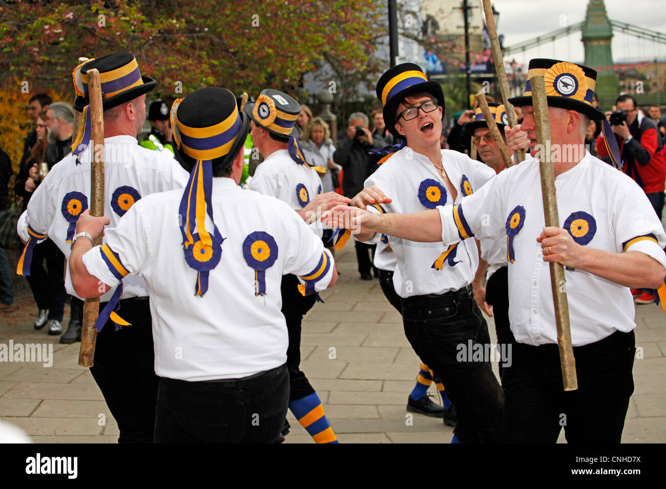 Morris dancing sticks hi-res stock photography and images - Alamy